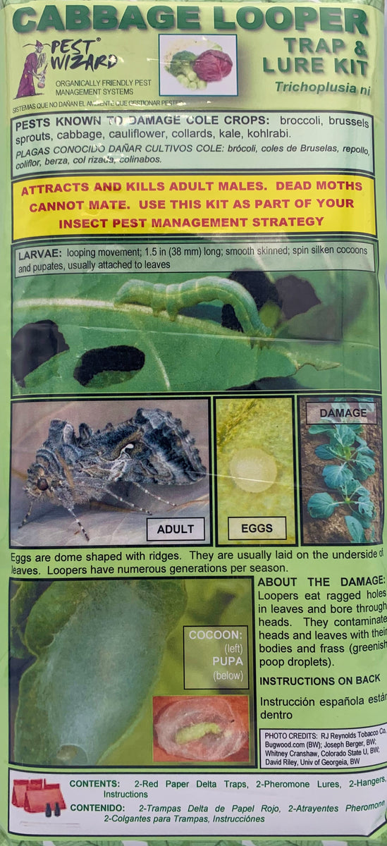 Pest Wizard Cabbage Looper Trap & Lure Kit - 2 Pack – GardeningZone